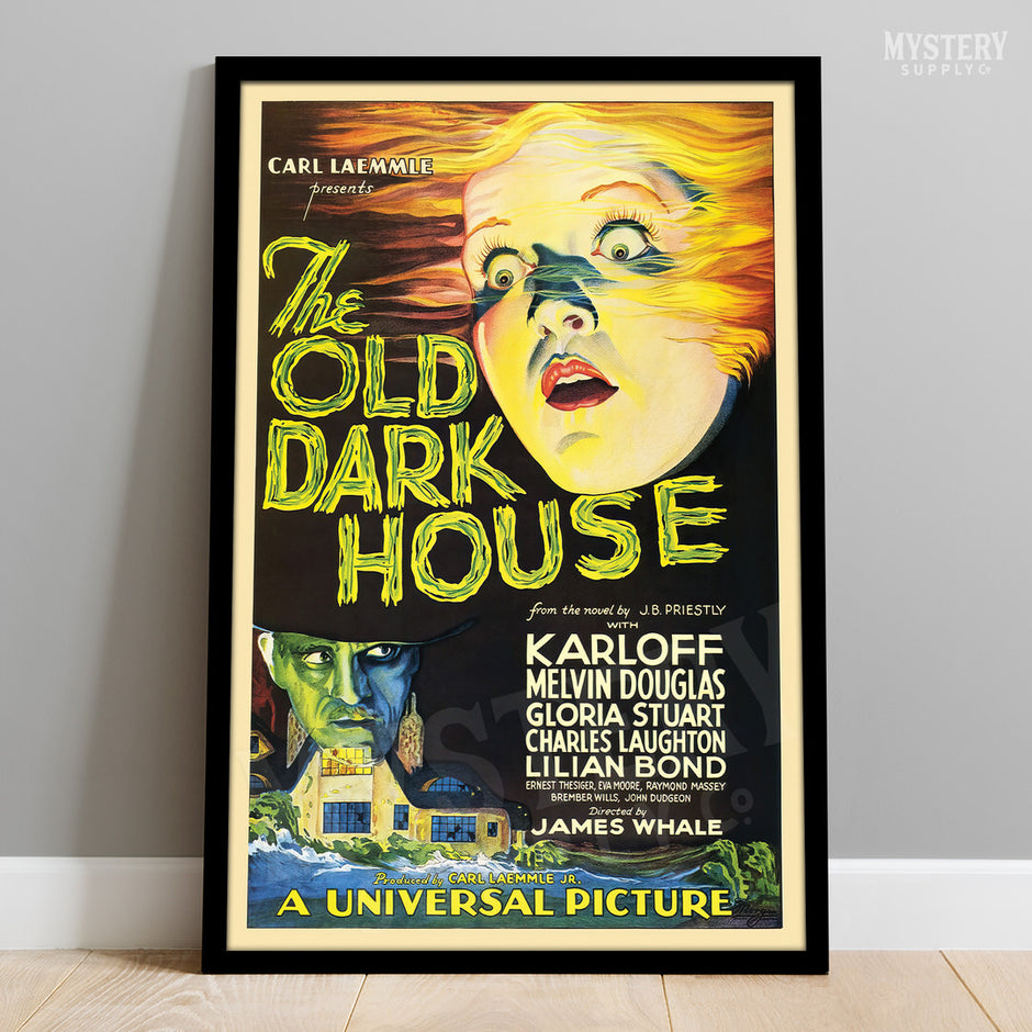 1930's Horror Movie Poster Prints – Mystery Supply Co.