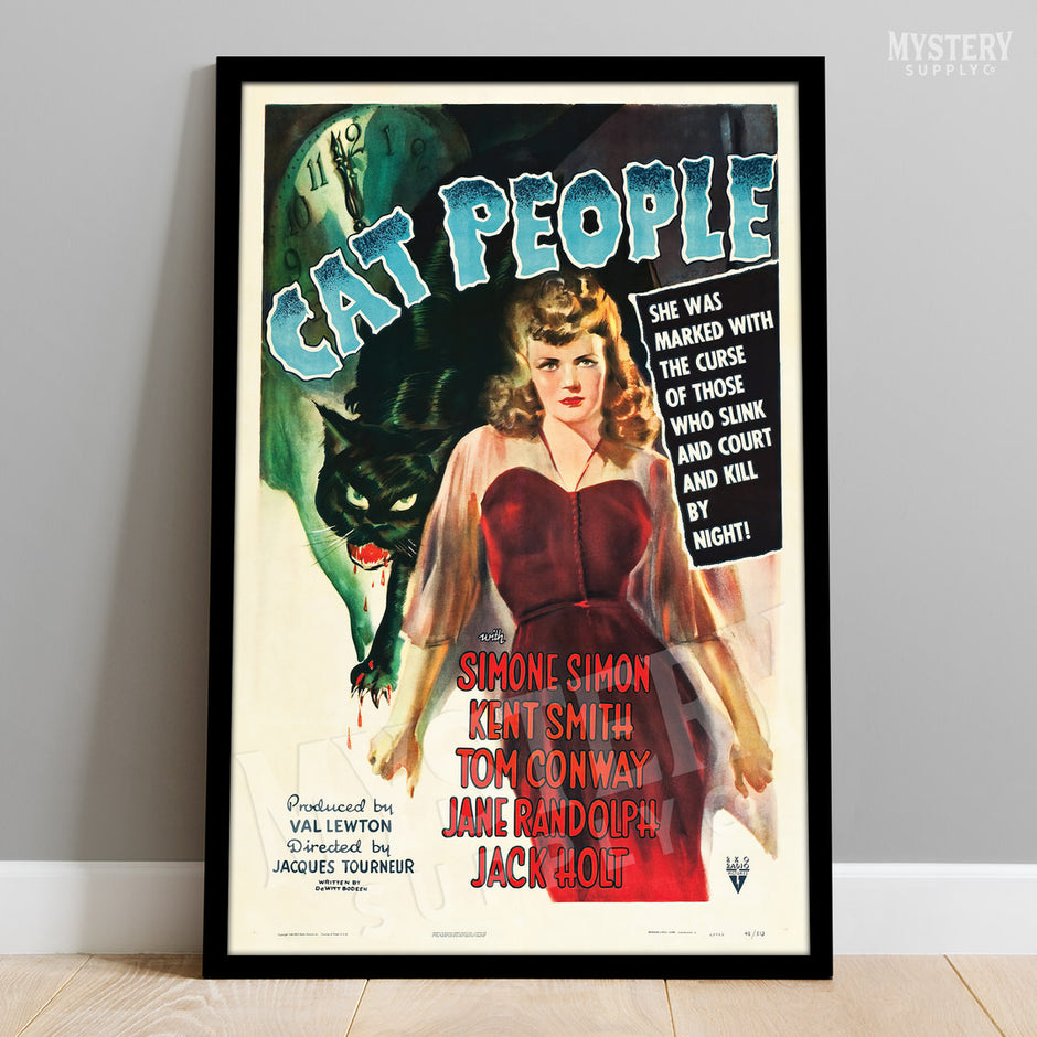 1940's Horror Movie Poster Prints – Mystery Supply Co.