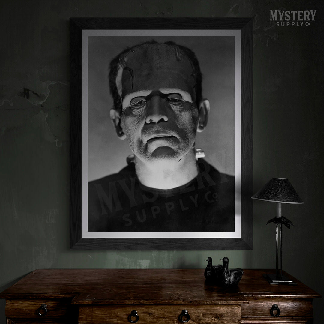 Frankenstein 1930s Vintage Horror Movie Monster Photo – Mystery Supply Co.